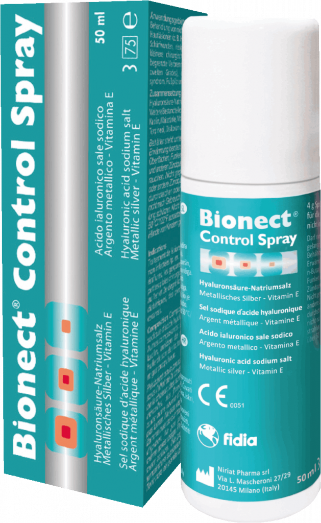 Bionect® Control Spray | Mit Hyaluronsäure und Silber